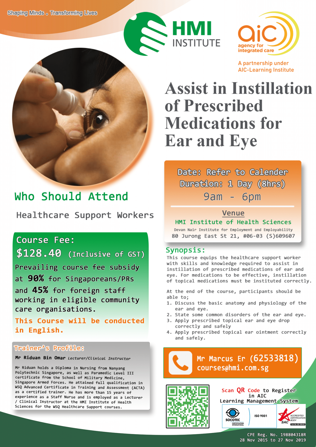 AIC LI Clinical Course - HMI Institute